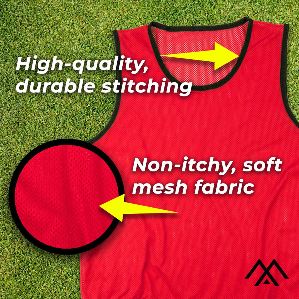Single-sided Pinnies – 14 Pack with Carrying Bag | MaxProcision